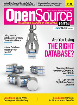 IoT: Opt for the Right Open Source Database - Read this story on Magzter.com